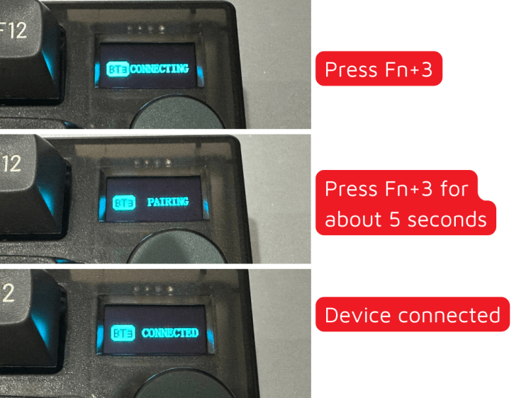 FANTECH MAXFIT81 – MECHANICAL KEYBOARD WITH OLED DISPLAY (in English ...